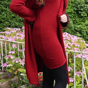 Jagger Coat Machine Knitting Pattern - Etsy