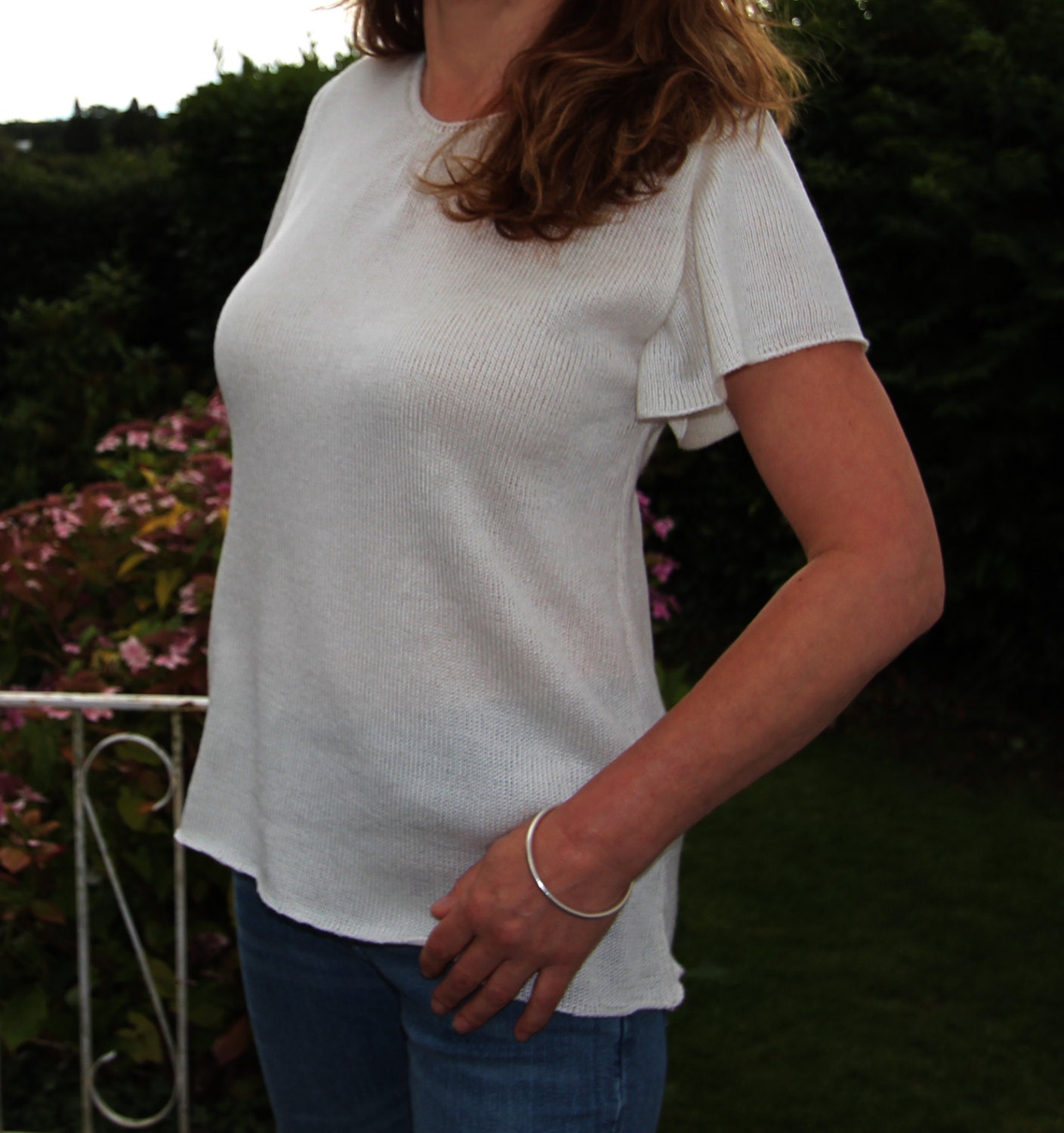 Pretty & Plain Smock Top Machine Knitting Pattern - Etsy