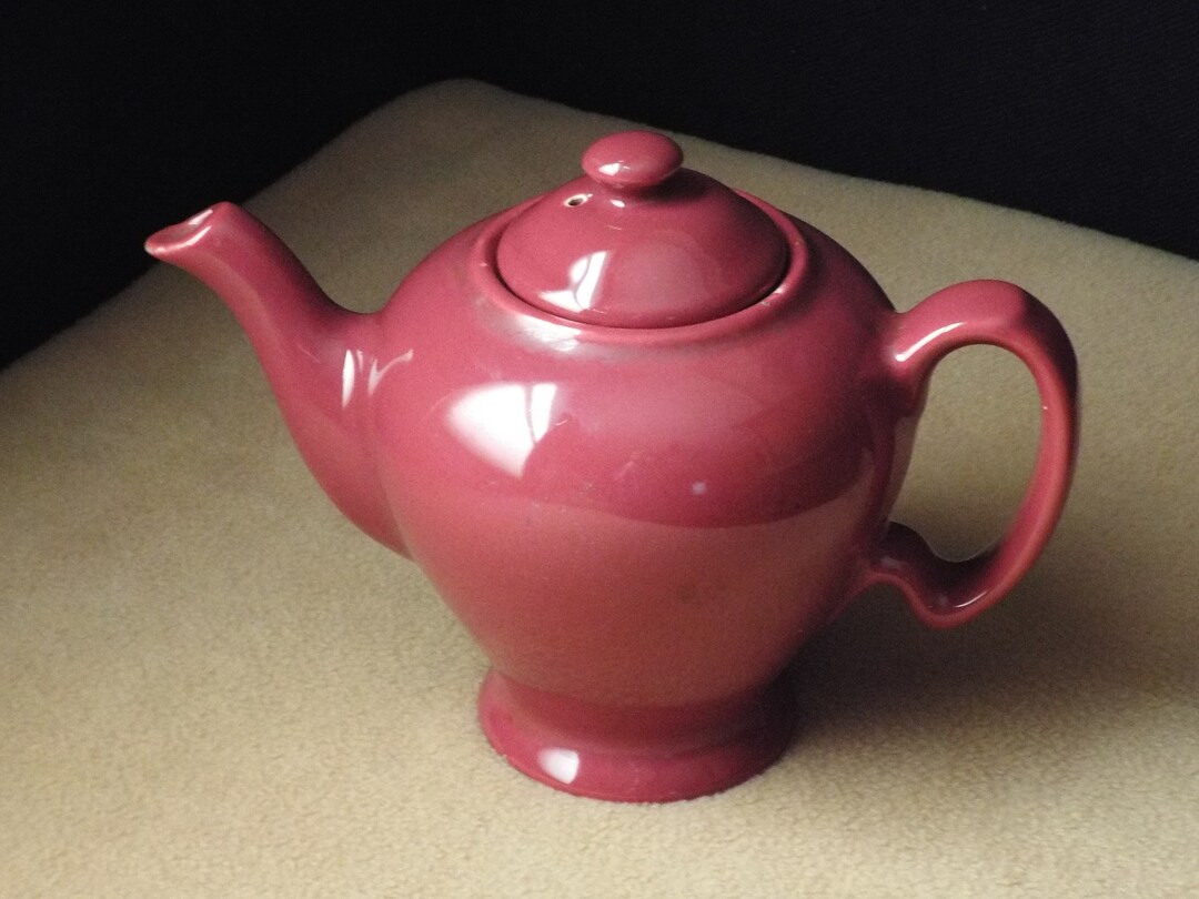 Mccormick Tea Old Rose Teapot - Etsy