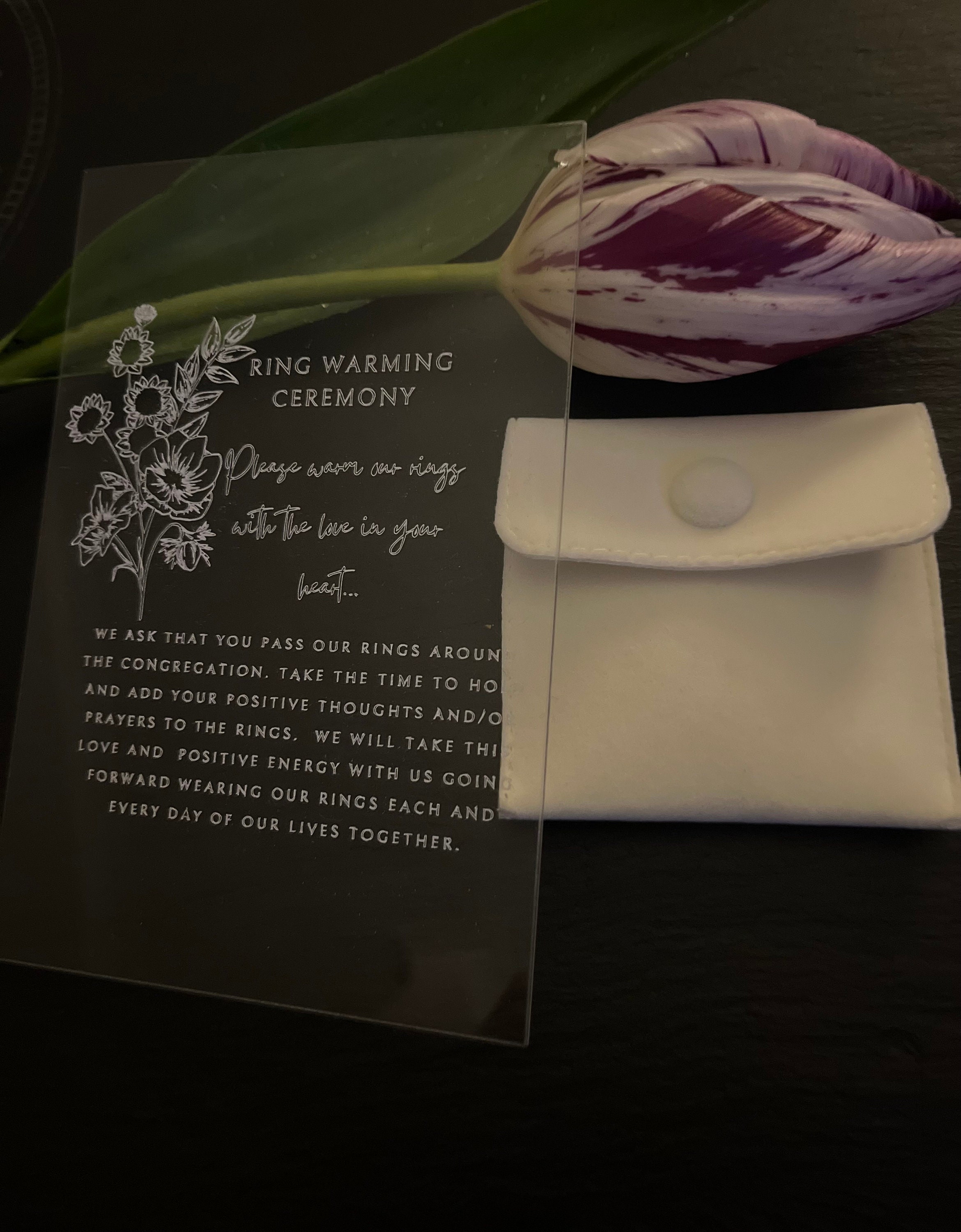 Rings Warming Ceremony Wedding Vows Wedding Memorial Ritual Vows - Etsy