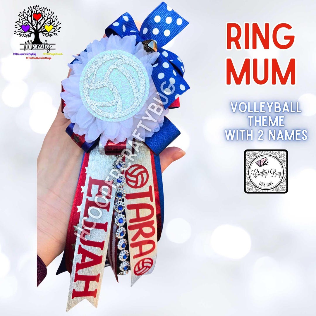 Homecoming Ring Mum; Custom Finger Mum. Graduation Mum; Homecoming Mum ...