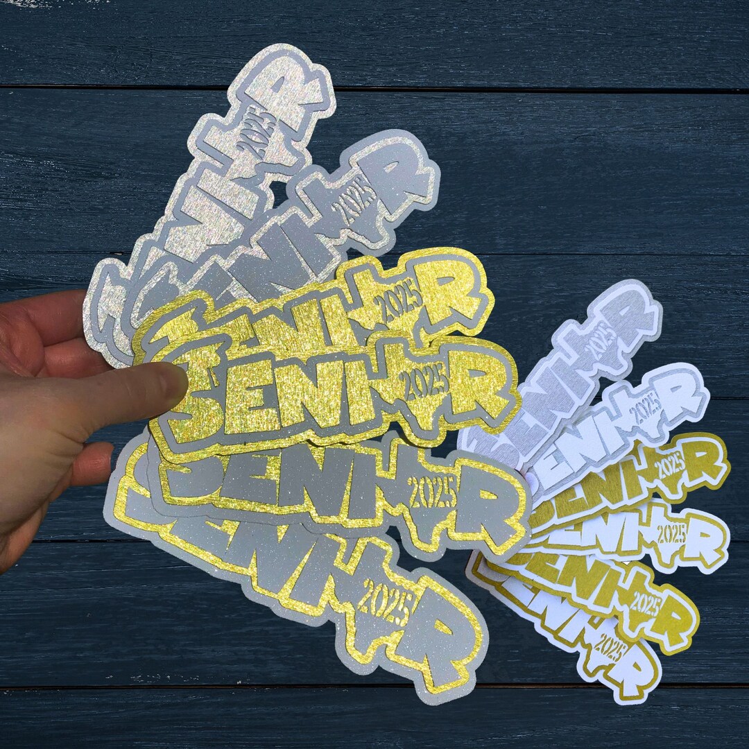 Custom ORDER Senior 2025 Cutouts; Texas Senior 2025 Cutouts for ...