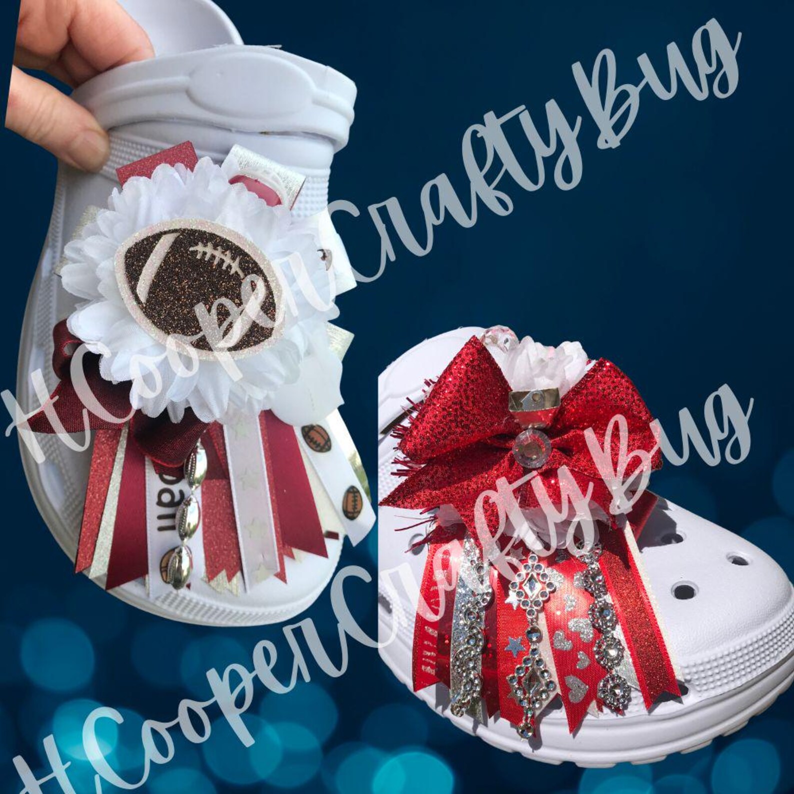 Custom Croc Mum Shoe Charm: Homecoming Spirit Accessory (custom Order ...