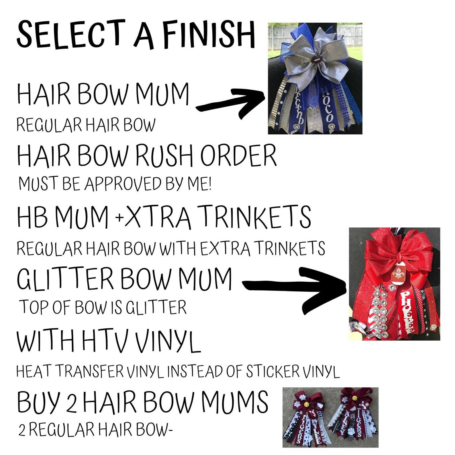 HAIR BOW Mum. Custom Homecoming Mum Hair Bow. If Your Hoco is - Etsy