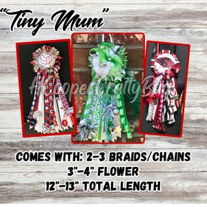 TINY Homecoming Mum; Custom Order Mini/pewee-tiny Homecoming Mum; Baby ...