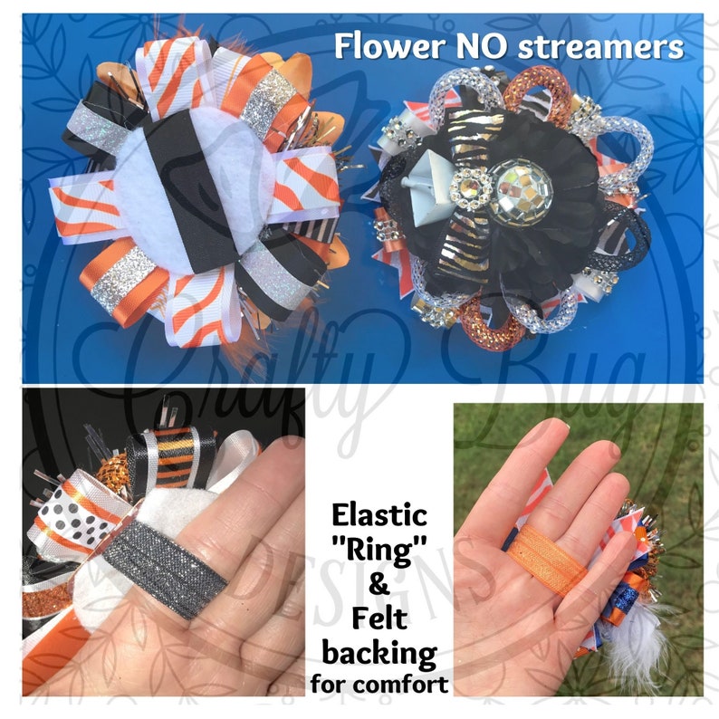 Homecoming Ring Mum Custom Finger Mum. Graduation Mum - Etsy