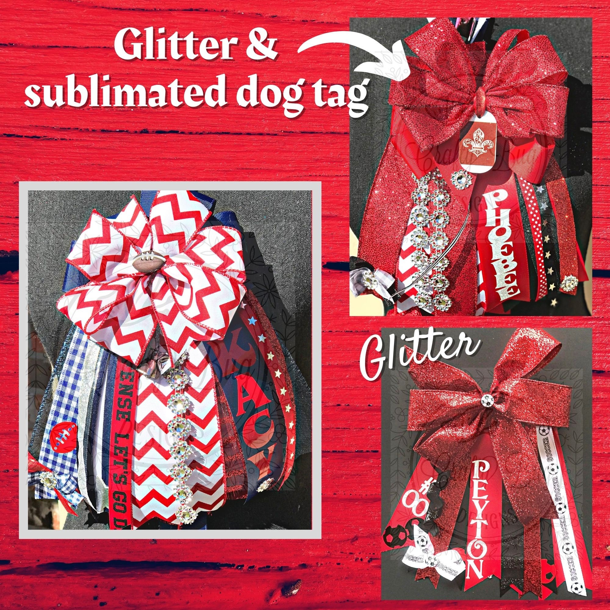 HAIR BOW Mum. Custom Homecoming Mum Hair Bow. Pinwheel Hair | Etsy