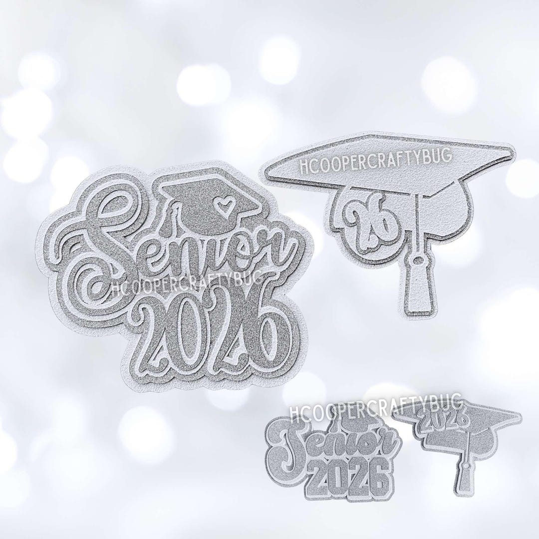 Custom ORDER Senior 2026 Cutouts; Graduation Cap 2026 Cutouts for ...