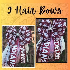 HAIR BOW Mum. Custom Homecoming Mum Hair Bow. - Etsy