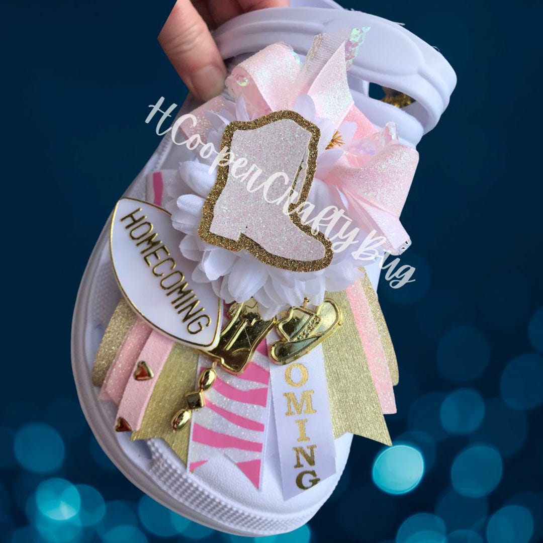 Custom Order Croc Mum! Shoe Mum; Homecoming Mum Shoe Mum; Custom ...