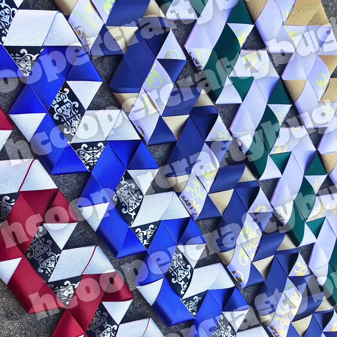 ZIGZAG Braids Made With IMPRINT &/or Diamond Dust Ribbons; Homecoming ...