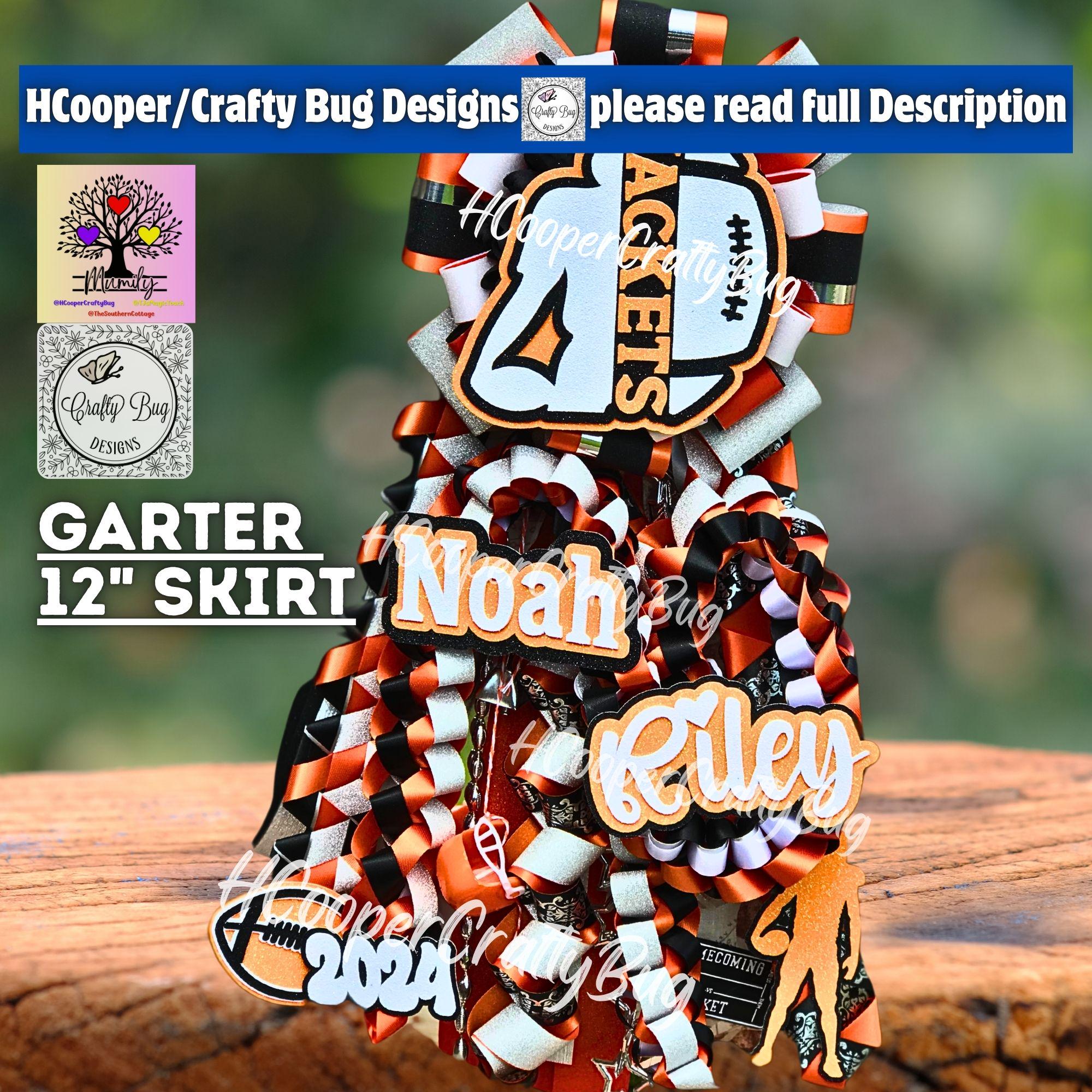 Custom Full Size Senior Homecoming Mum Garter - Etsy