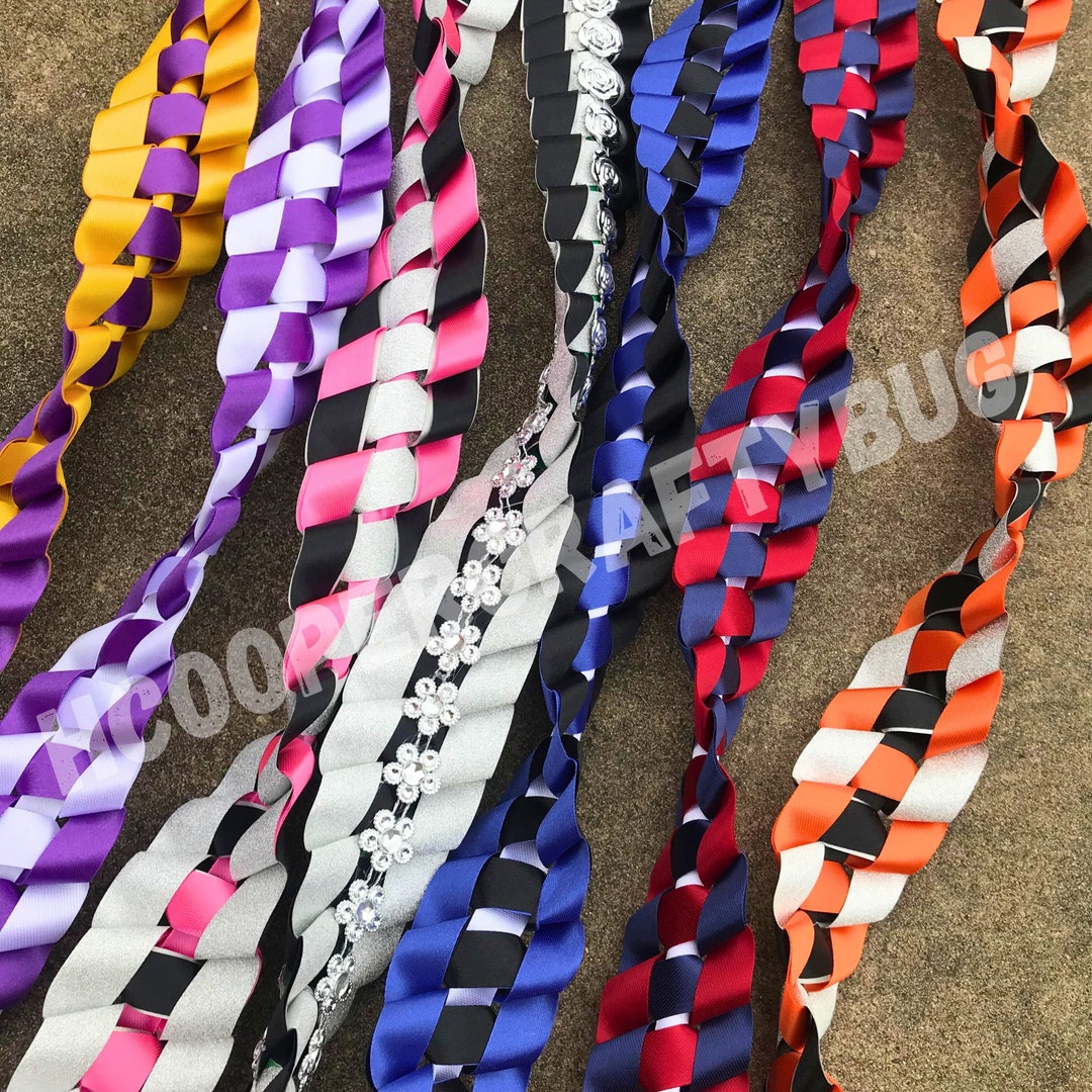 Pre-made Cottage Ladder Homecoming Mum Braids; Homecoming Mum Supplies ...