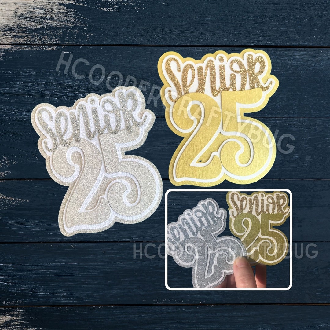 Senior 2025 Cutouts for Homecoming Mums Homecoming Mum Supplies 4 ...