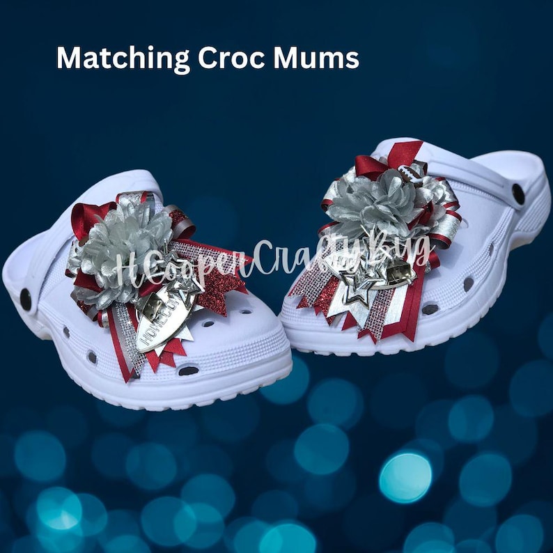 Custom Croc Mum Shoe Charm: Homecoming Spirit Accessory (custom Order ...