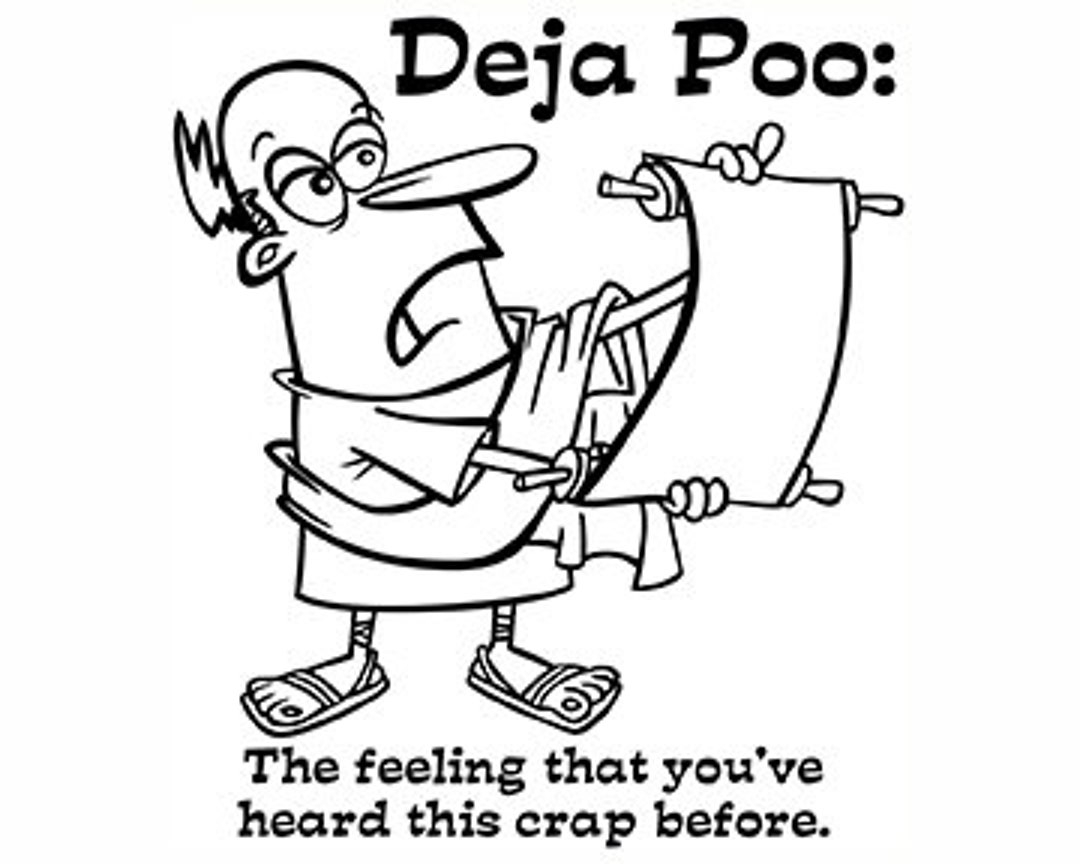 SVG Funny Political Cartoon Deja Vu Cutout for Use on Popular Cutting ...