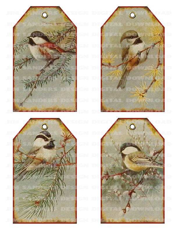 Bird Tags and Labels for Retail Products and Gifts - Etsy