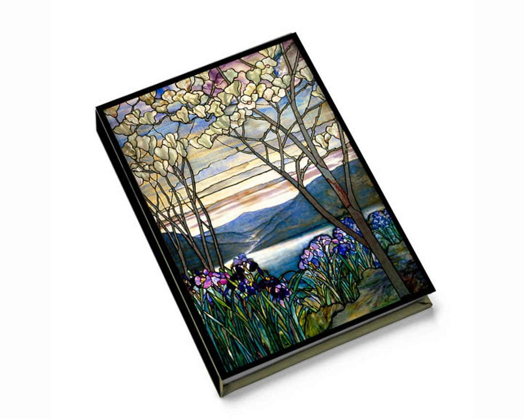 Stained Glass Window Diary Book Cover for 5.5" X 8" Hard Back European ...