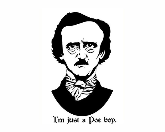 SVG Funny I'm Just a Poe Boy Cutout for Cricut Machines or | Etsy