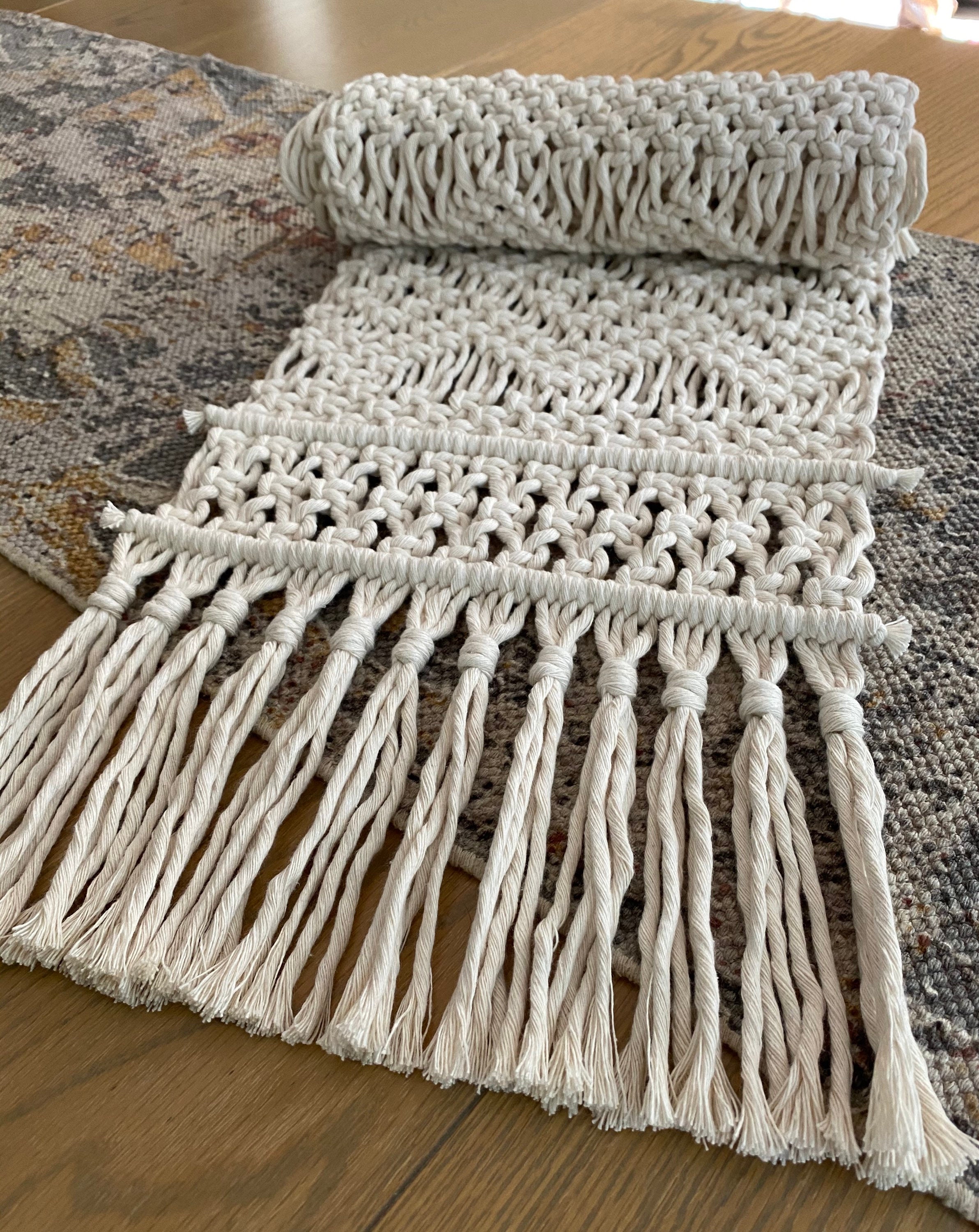 Seraphina Macrame Runner - Etsy