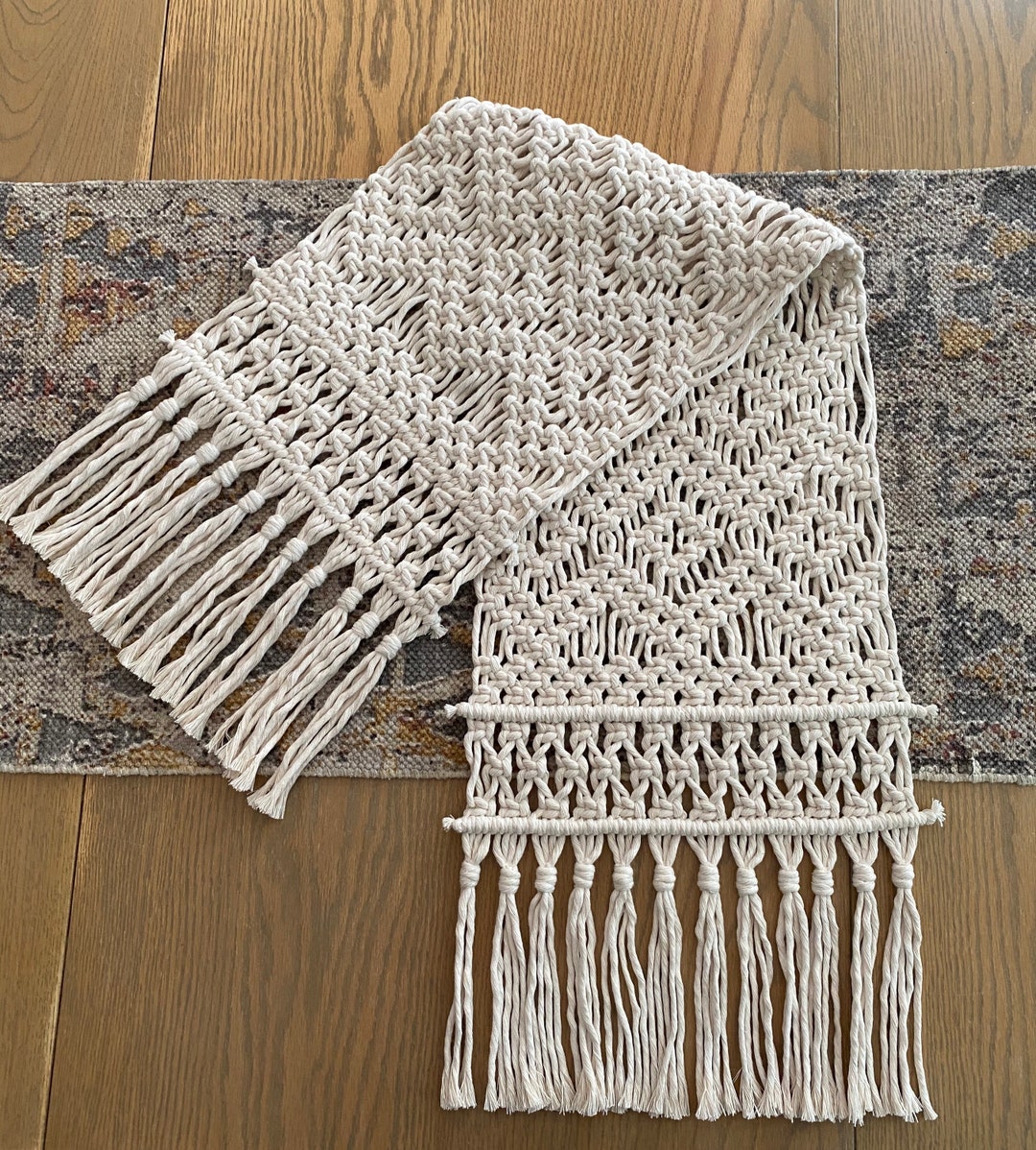 Seraphina Macrame Runner - Etsy