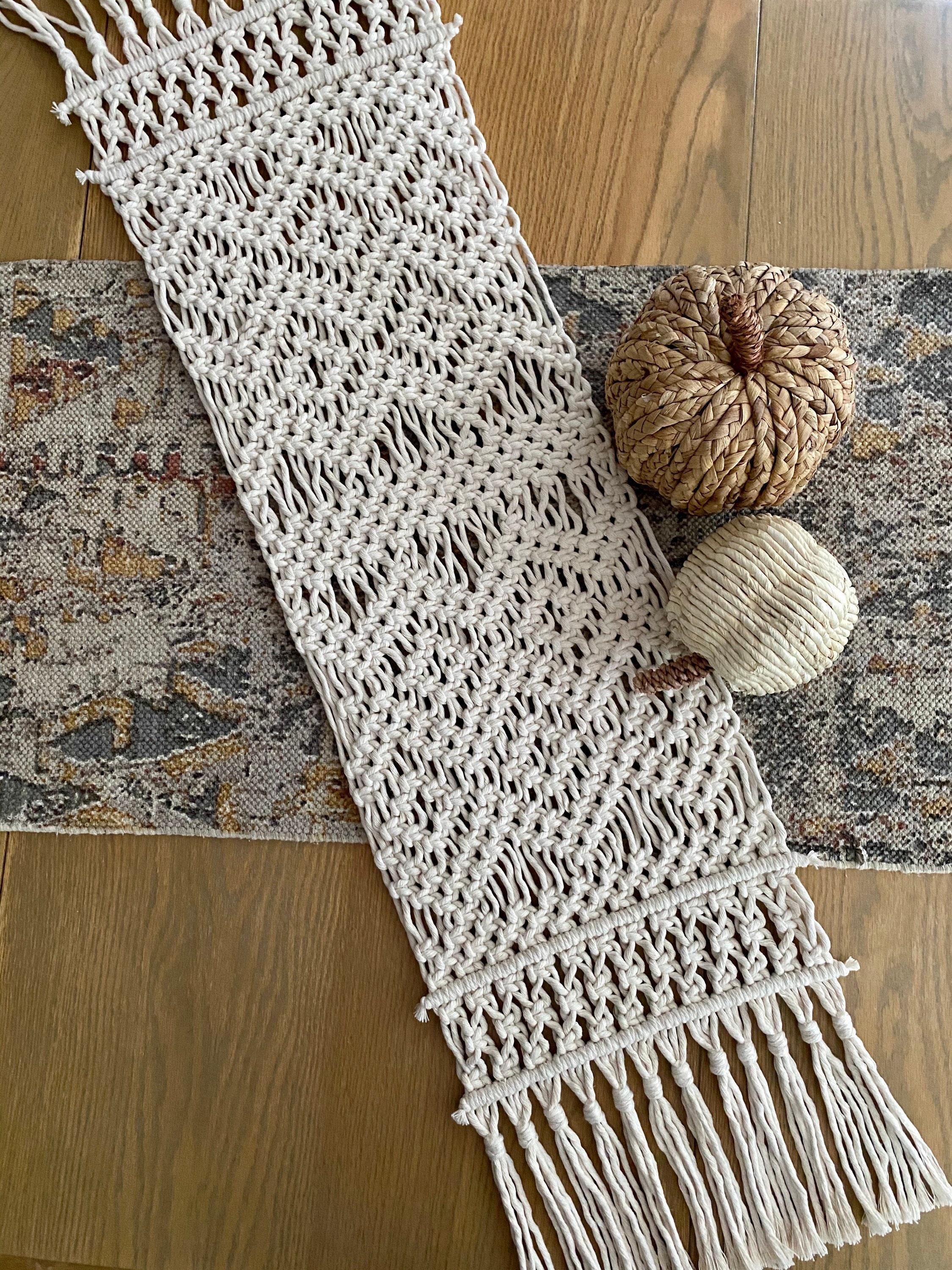 Seraphina Macrame Runner - Etsy