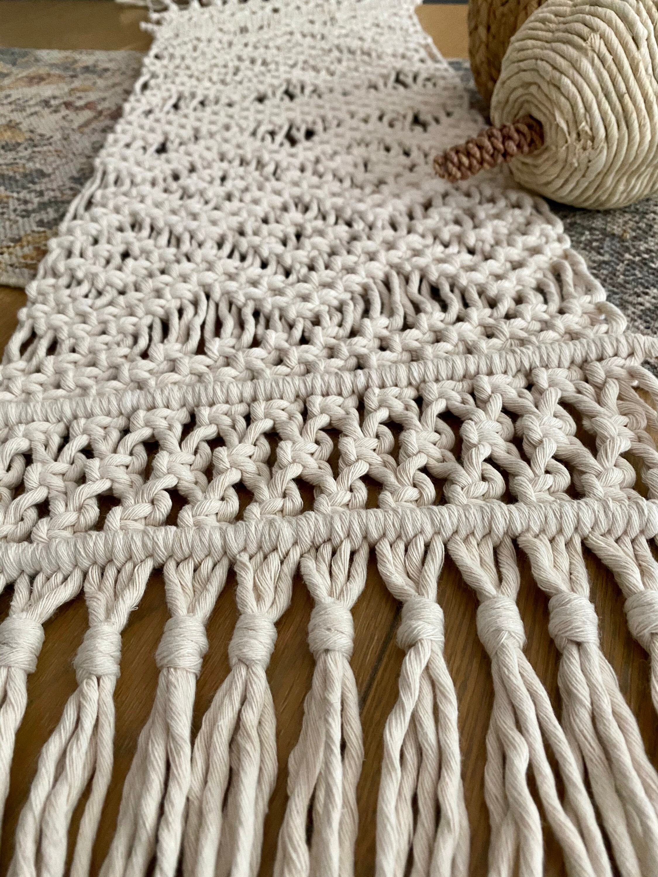 Seraphina Macrame Runner - Etsy