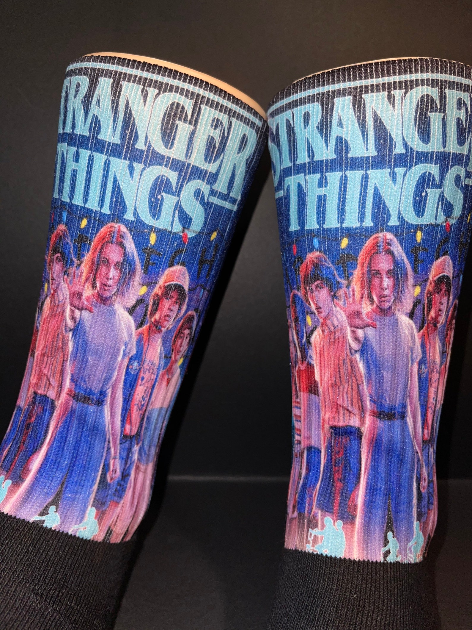 Stranger Things Socks Etsy