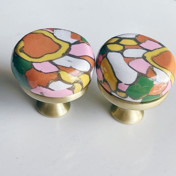 Polymer Clay Knob - Etsy UK