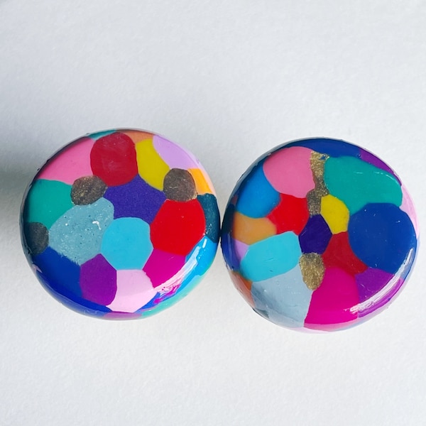Polymer Clay Knobs - Etsy