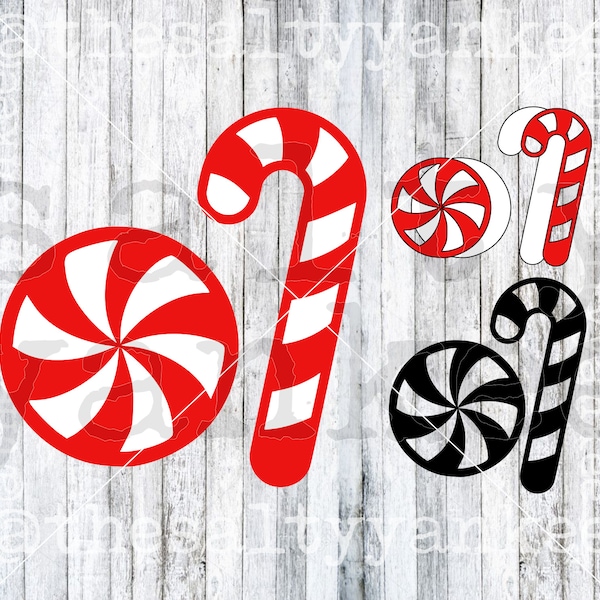 Peppermint Svg - Etsy