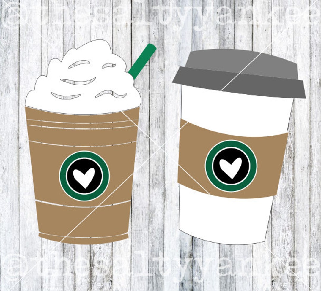 Coffee Cups Hot and Cold To-go SVG Layered File Download - Etsy