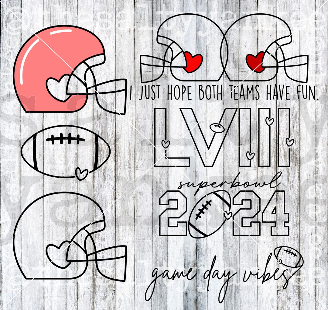 Football Clipart Bundle SVG Layered File Download - Etsy