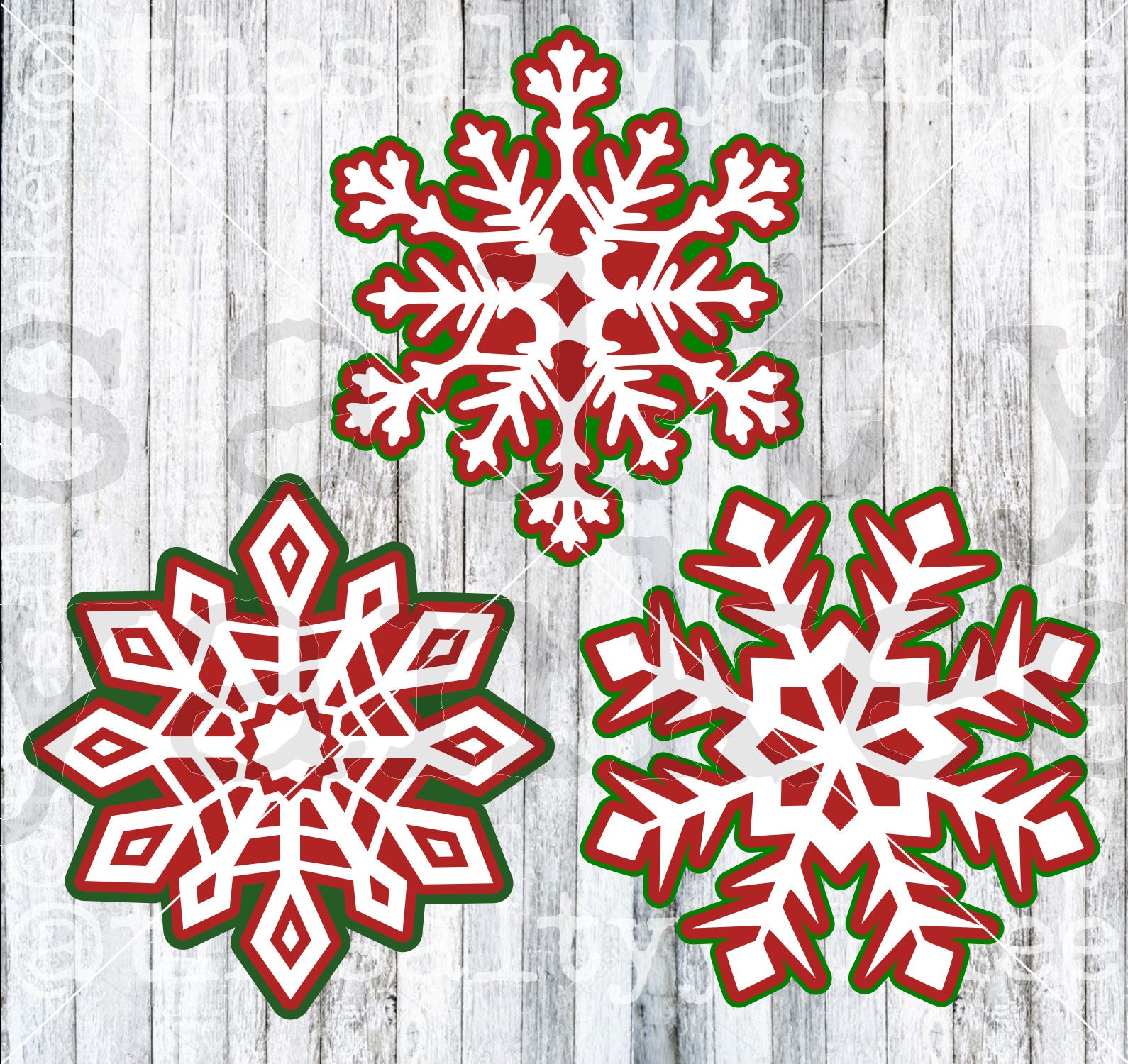Christmas Clipart Snowflakes
