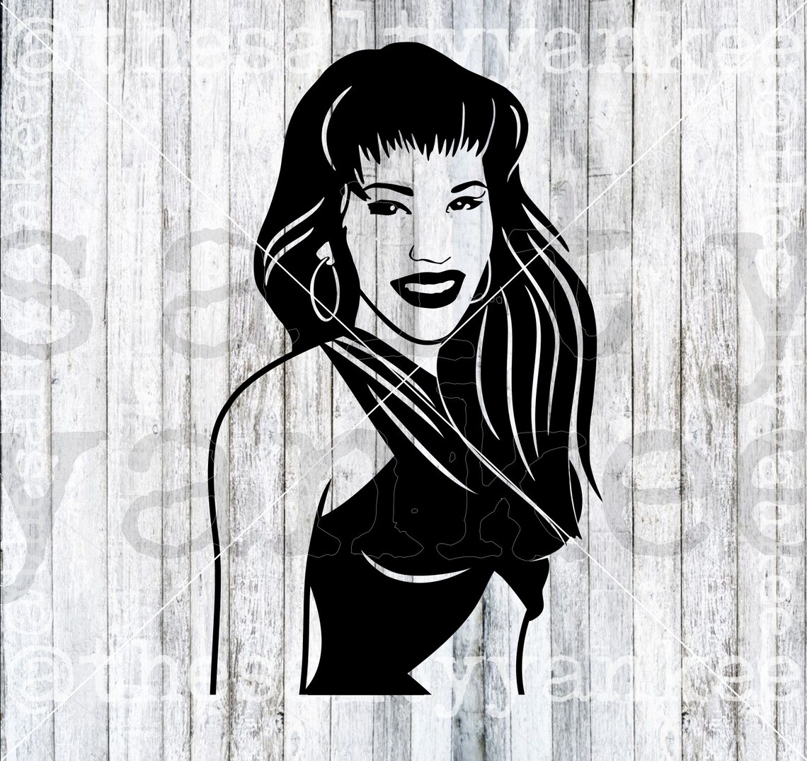 Selena Quintanilla-pérez SVG File Download - Etsy