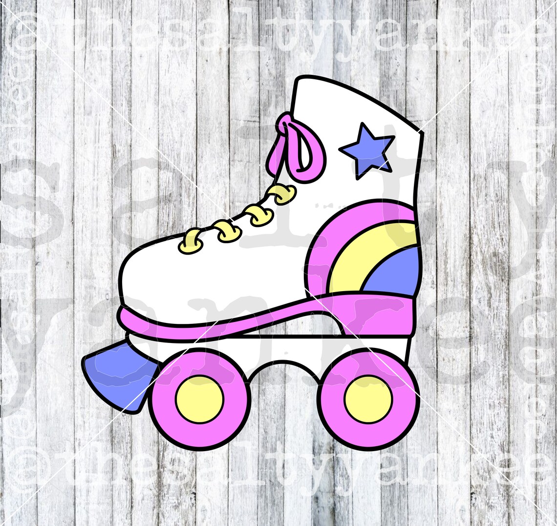 Roller Blade Roller Skate SVG File Download - Etsy