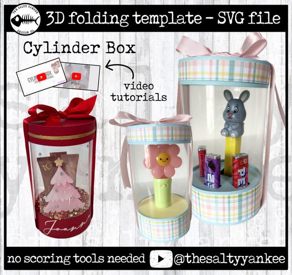 3d Paper Cylinder Template