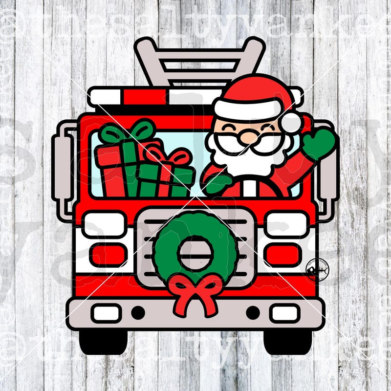 Fireman Santa - Etsy