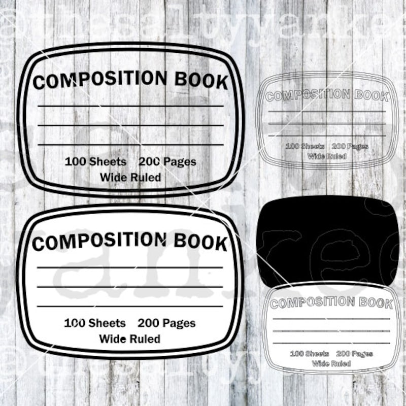 Composition Notebook - Etsy