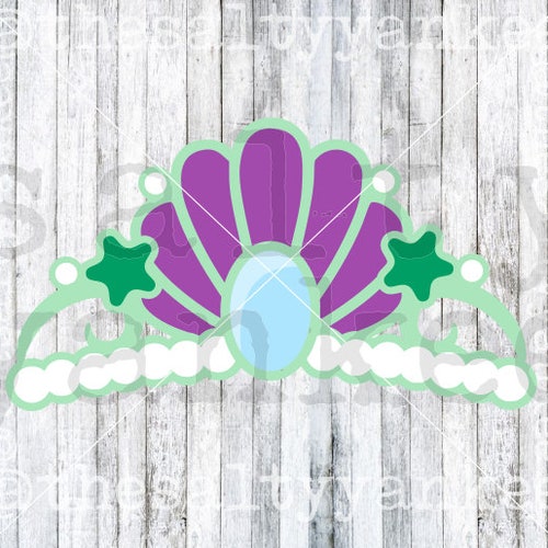 Fairy Tale Princess Crown Tiara Layered SVG File Download - Etsy