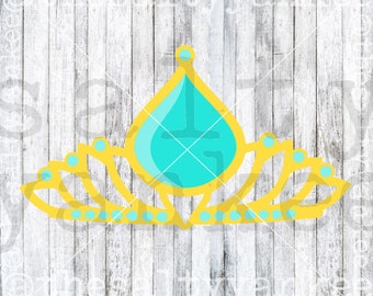 Fairy Tale Princess Crown Tiara Layered SVG File Download | Etsy