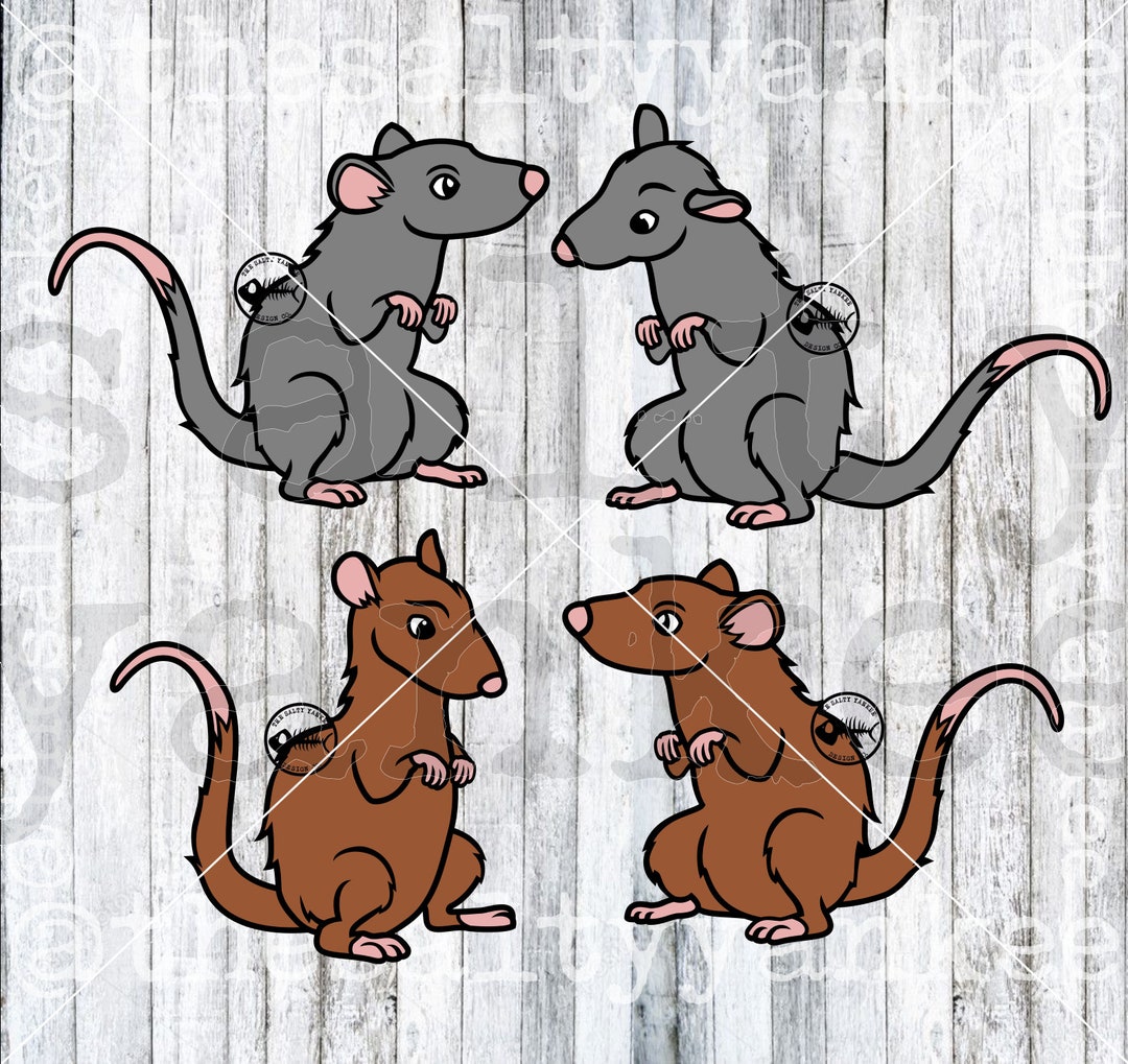 Magical Rats SVG Layered File Download - Etsy
