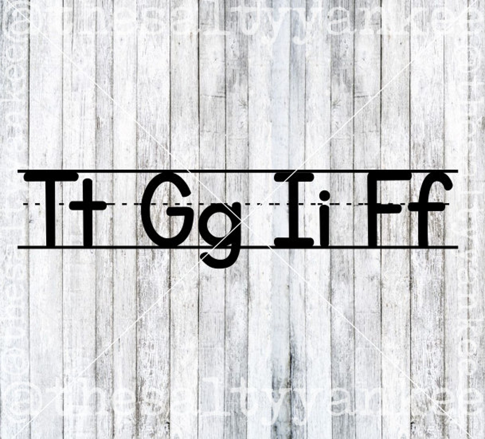 TGIF Dotted Lines Writing Teacher Appreciation SVG File Download - Etsy