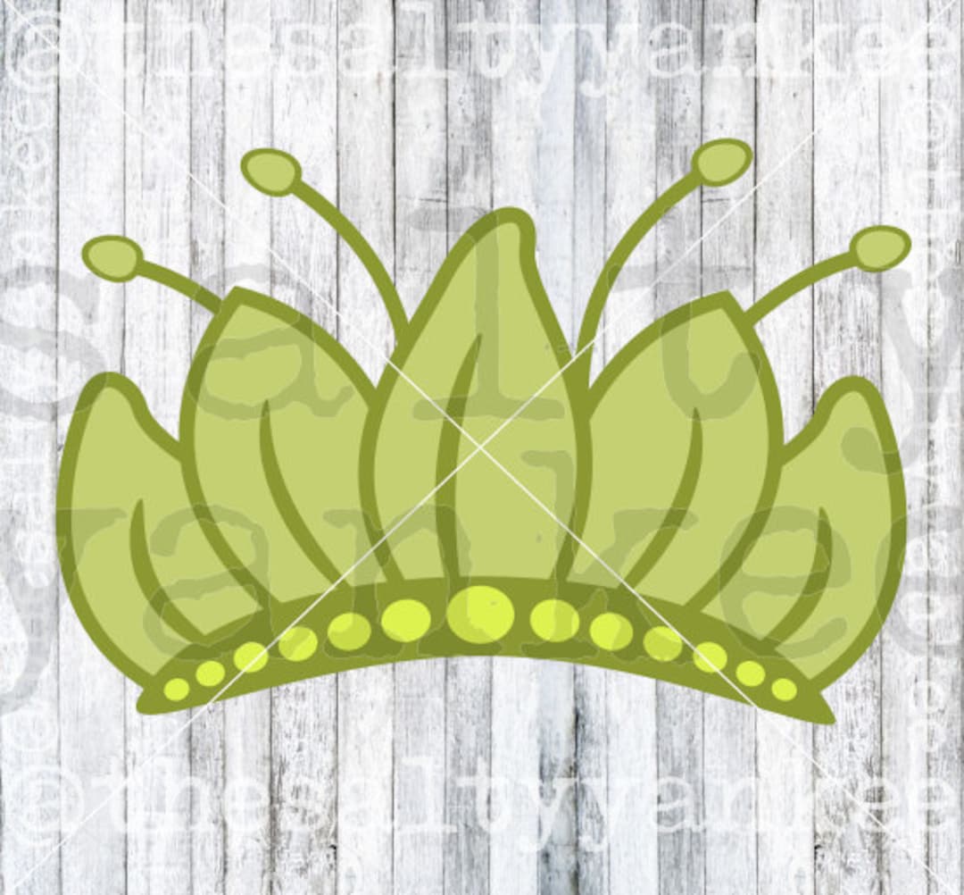 Fairy Tale Frog Bayou Princess Crown Tiara Layered SVG File Download - Etsy