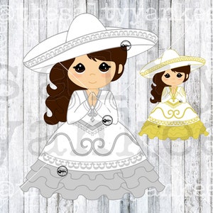 Charrito Charro Boy Toddler Clipart SVG Layered File Download - Etsy