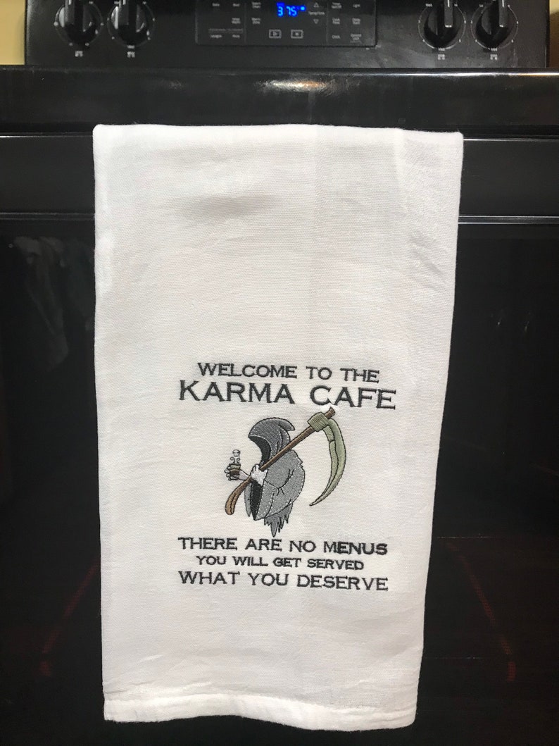 Welcome to Karma Cafe There Are No Menus You Will Get Served | Etsy