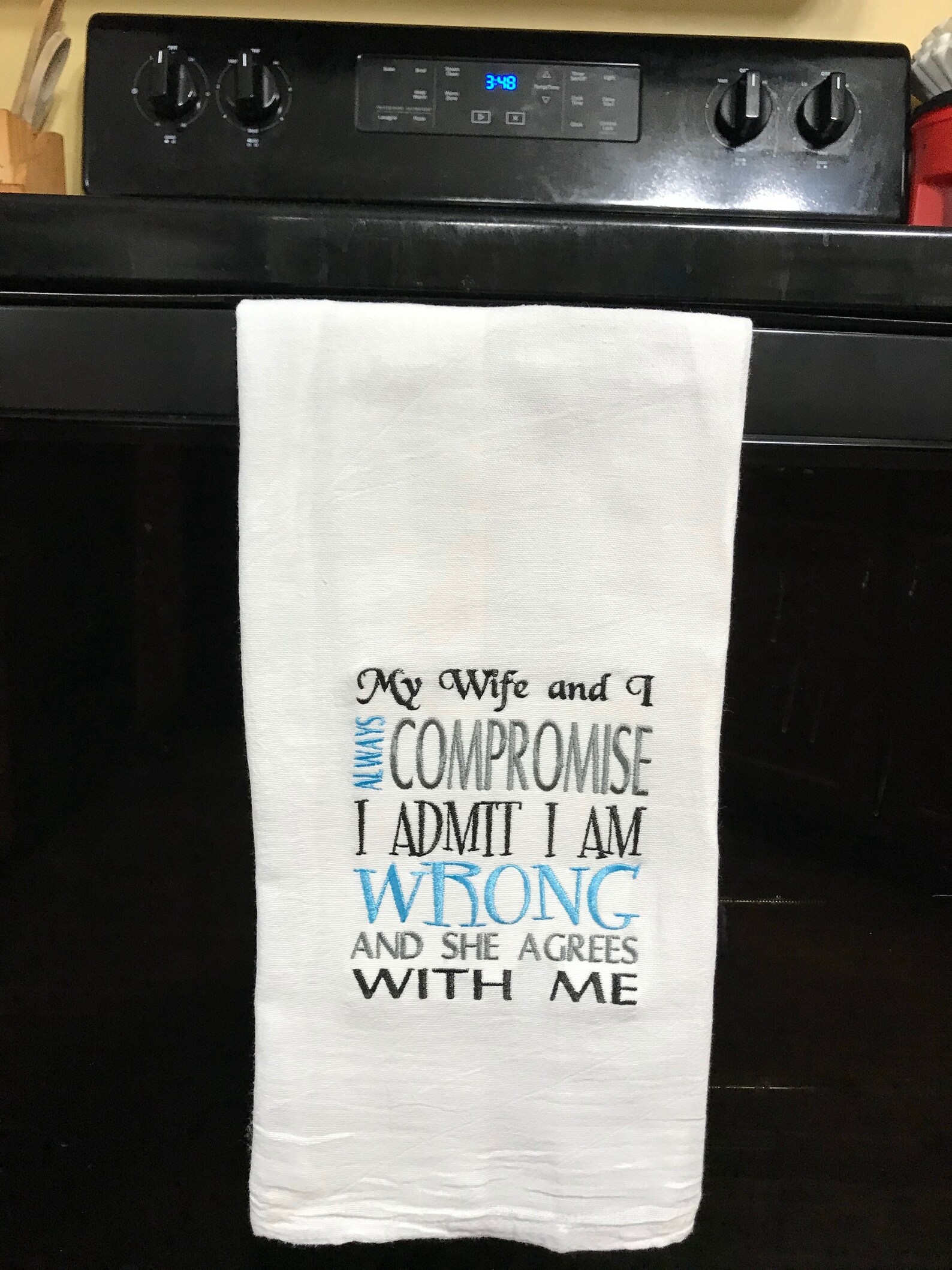 My Wife and I Always Compromise I Admit I Am Wrong and She - Etsy
