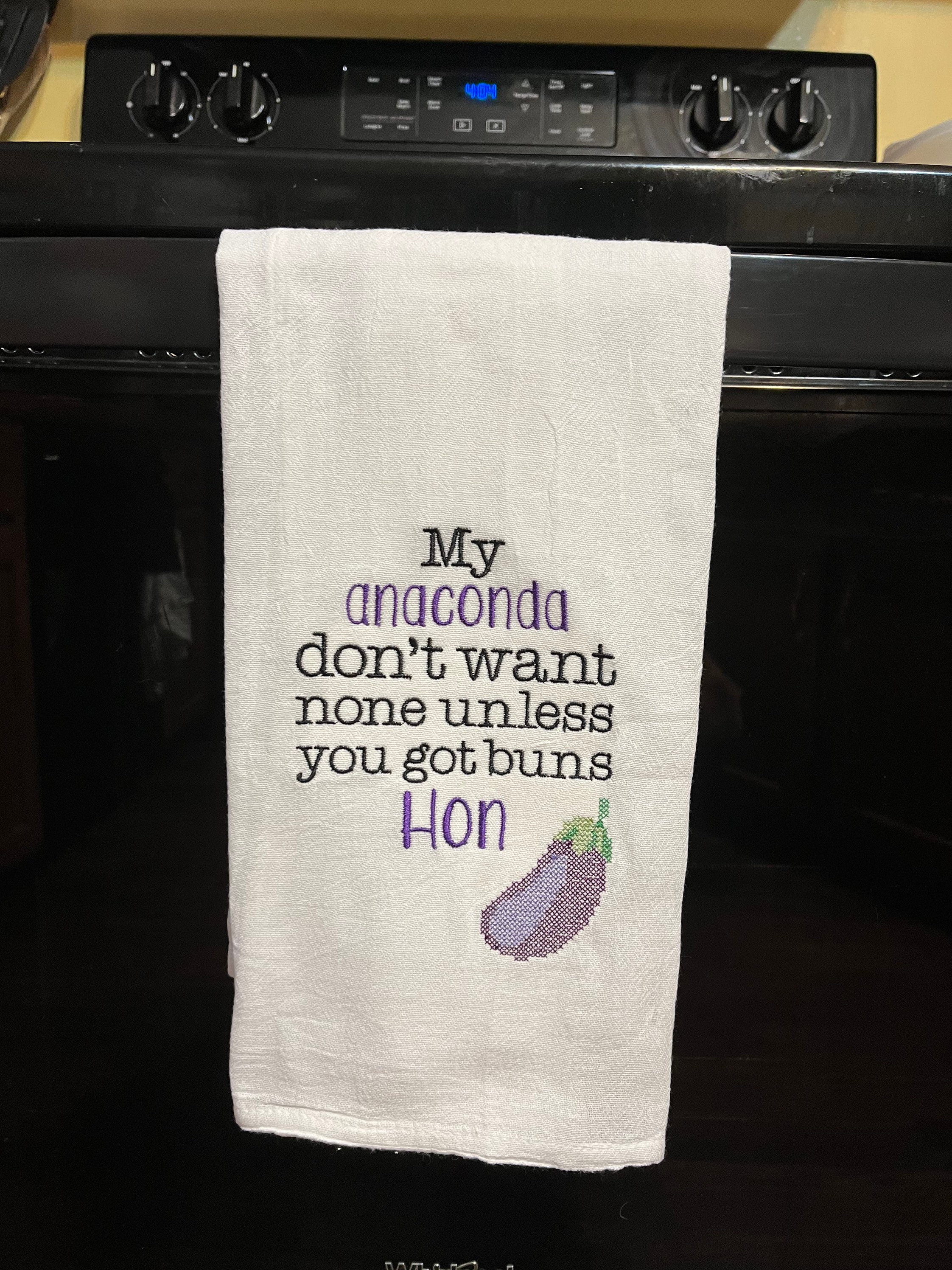 My Anaconda Dont Want None Unless You Got Buns Hon Eggplant - Etsy