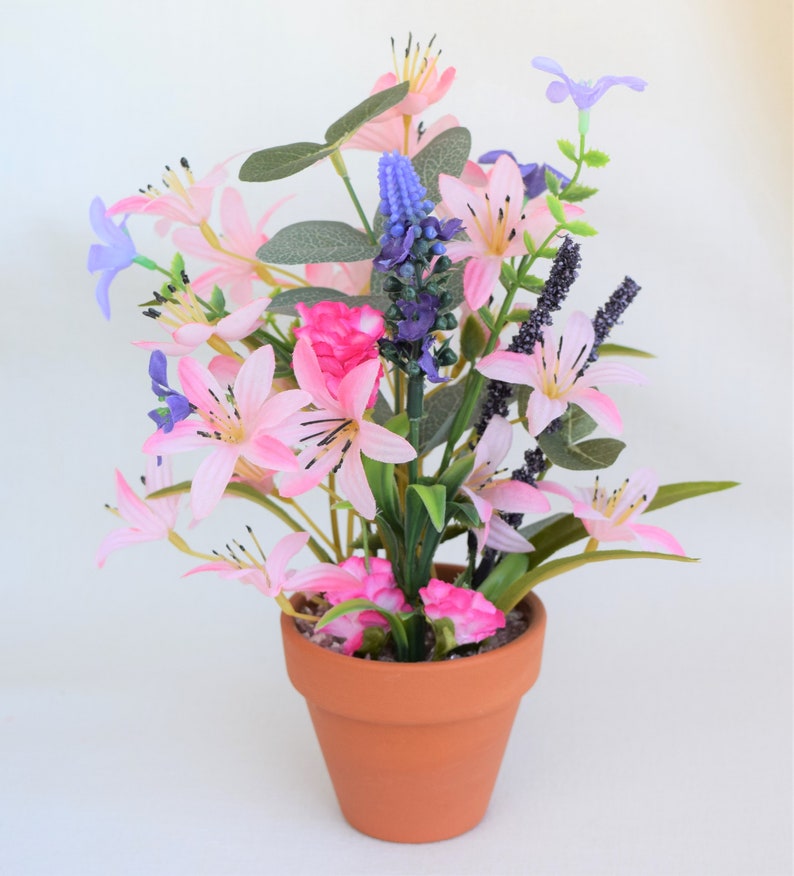 Spring Miniature and Small Flower Pots With Miniature and - Etsy