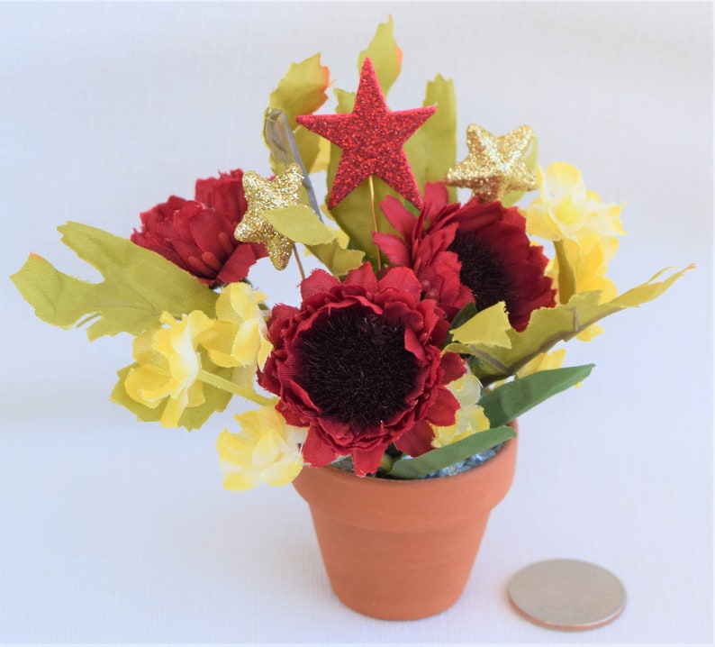 4th of July Miniature and Small American Flag Patriotic Clay - Etsy